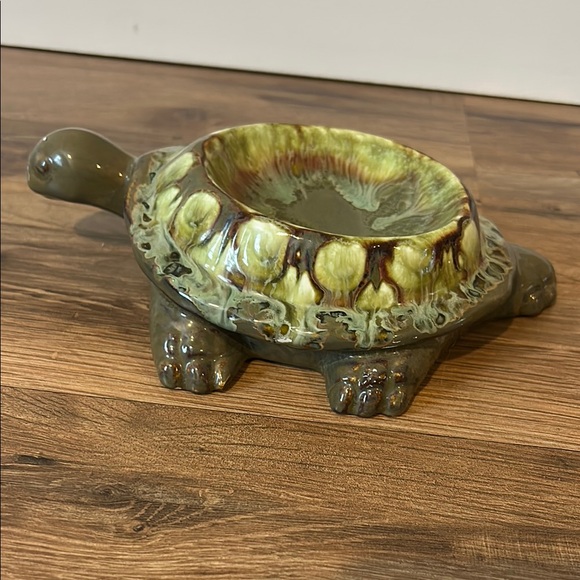 Art | Green Ceramic Turtle Art Piece | Poshmark